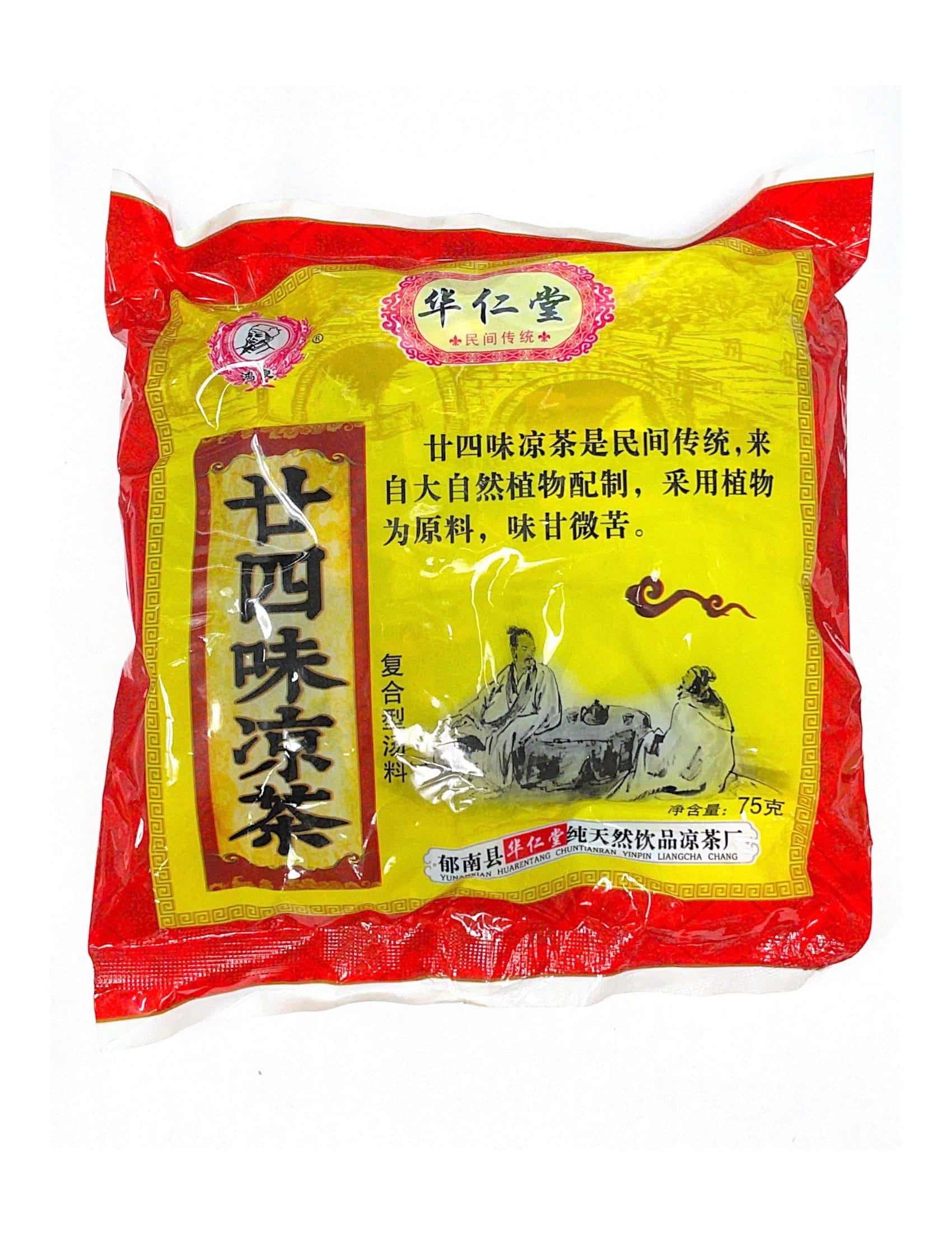 Hua Ren Tang Gan Si Wei Liang cha 华仁堂二四味凉茶 – New York Tong Ren Tang 纽约同仁堂